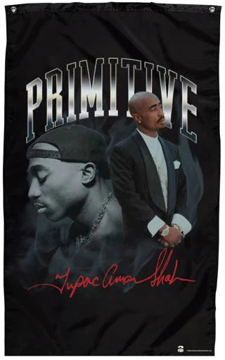Primitive x Tupac Shakur: Legend Banner - 2nd To None